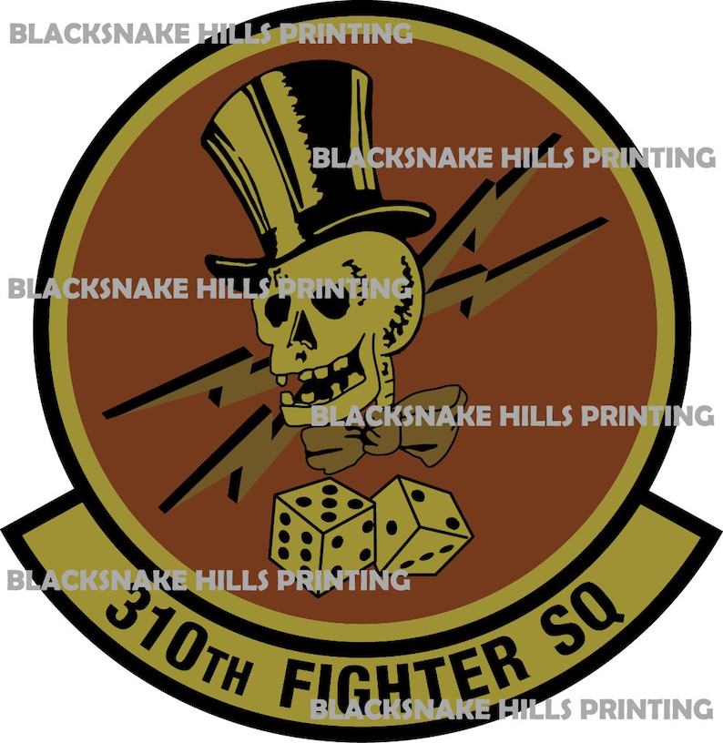 310th Fighter Squadron Patch Vector Images .svg .pdf .ai & - Etsy