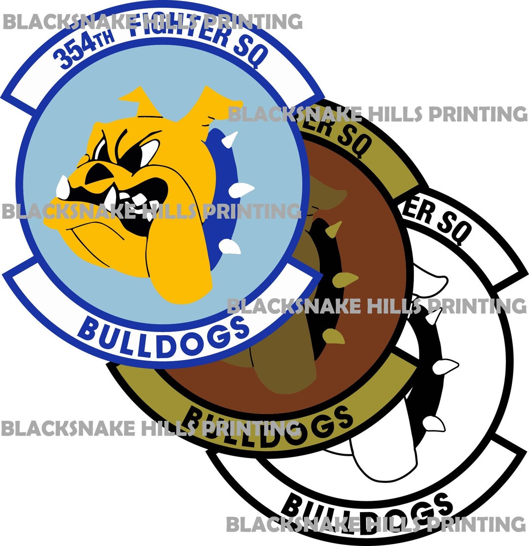 354th Fighter Squadron Patch Vector Svg Pdf Ai And Eps Formats Plus Rasters And Png