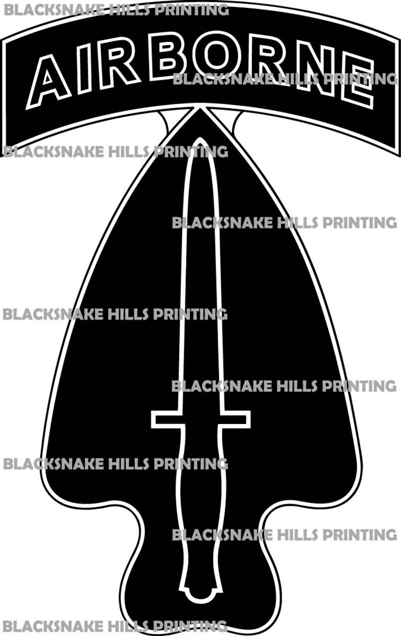 Delta Force Insignia Vector Image Files .ai .pdf .eps & - Etsy