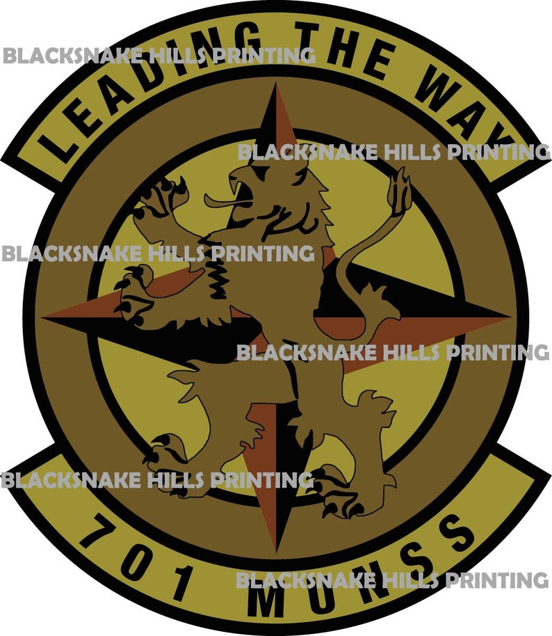 701st Munitions Maintenance Squadron Patch Vector Image Files - Etsy