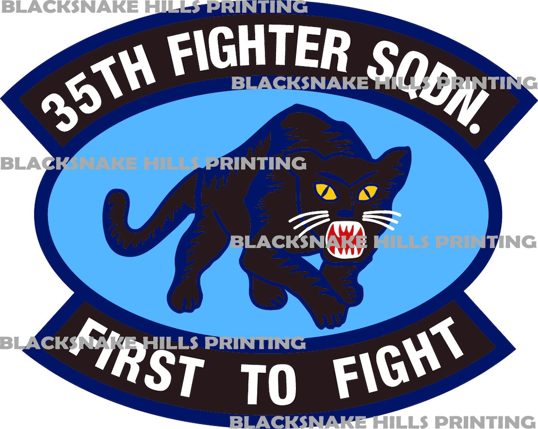 35th Fighter Squadron Patch Vector Files EPS and SVG Formats - Etsy