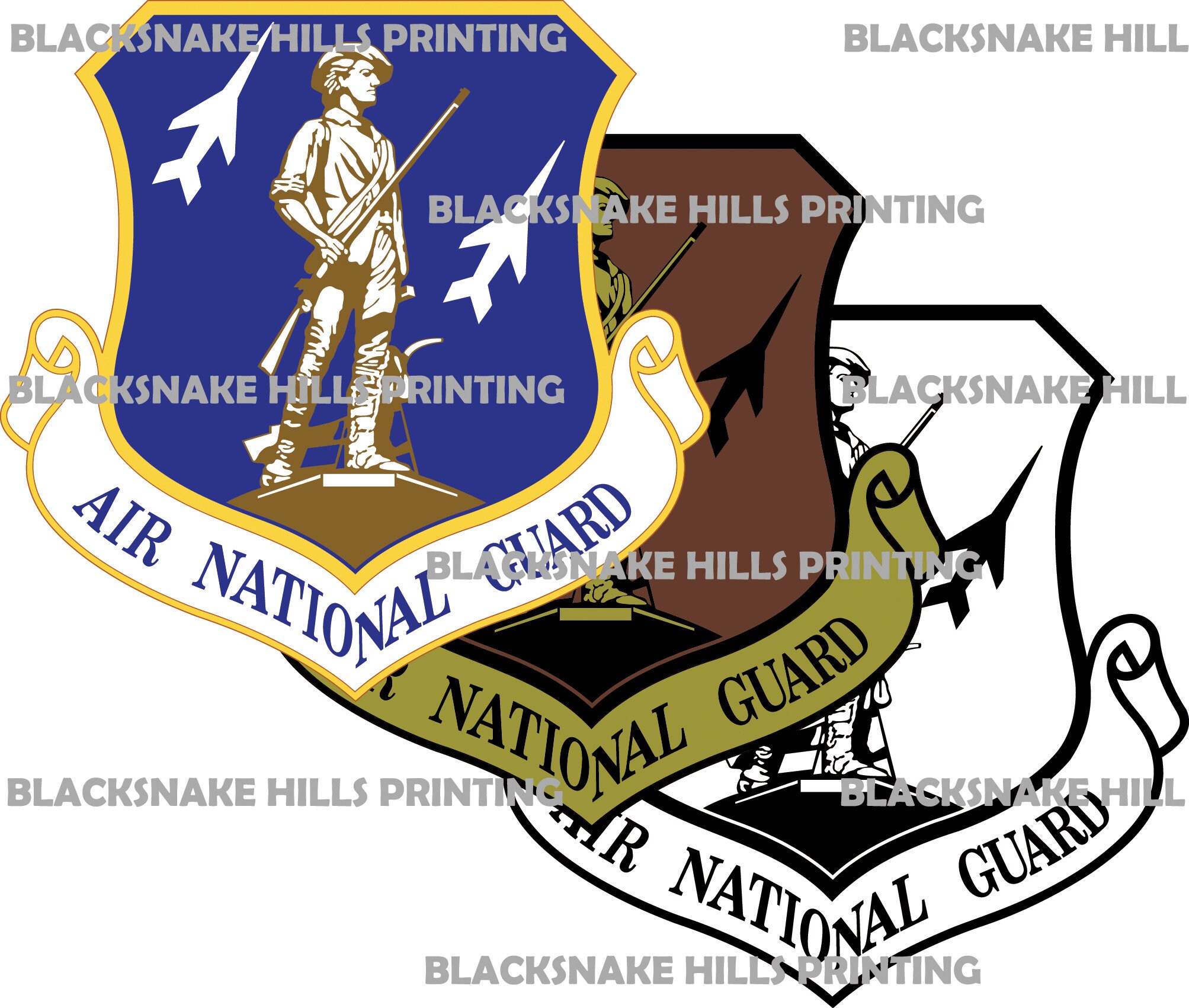 ANG Patch Vector Image Files .ai .pdf .eps & .svg Formats - Etsy