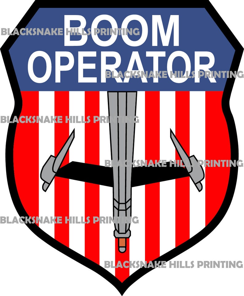 KC-10 Boom Operator Patch Vector Image Files .ai .pdf .eps - Etsy