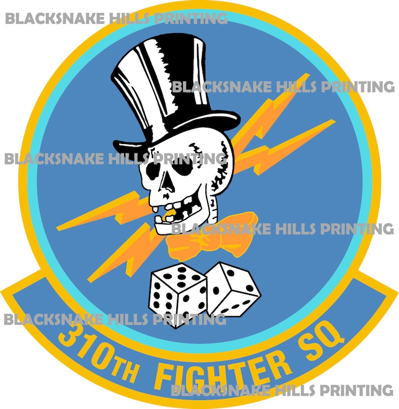 310th Fighter Squadron Patch Vector Images .svg .pdf .ai & - Etsy