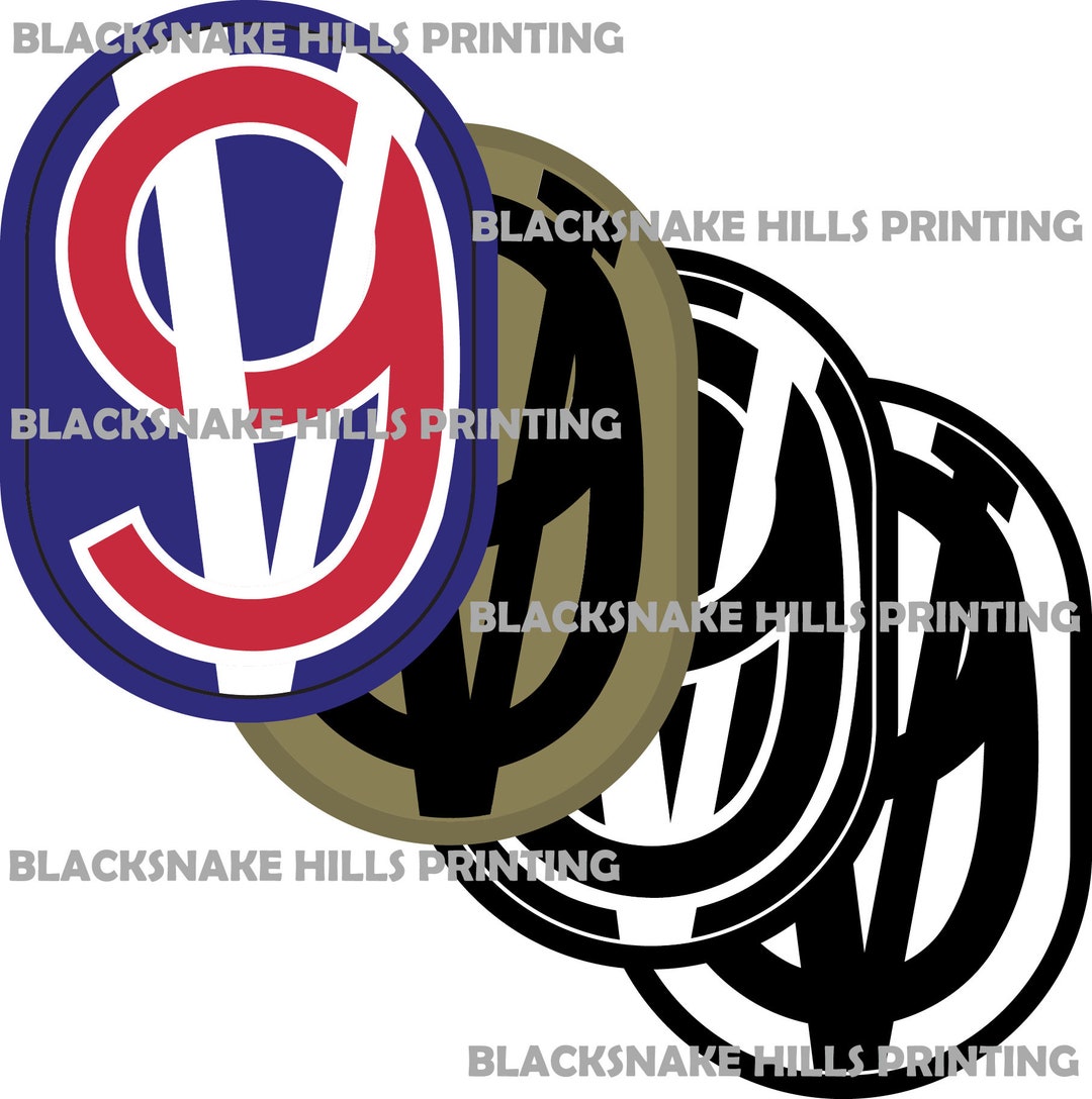 95th Training Division Patch Vector Image Files .ai, .pdf, .eps, & .svg ...