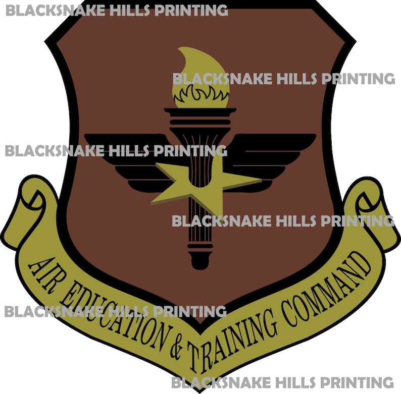 Aetc Patch Vector Image Files Ai Pdf Eps And Svg Etsy