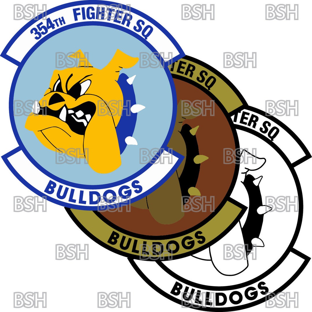 354th Fighter Squadron Patch Vector .svg, .pdf, .ai, & .eps Formats ...