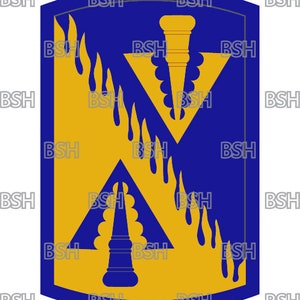 128th Aviation Brigade Patch Vector Image Files .ai, .pdf, .eps, & .svg ...