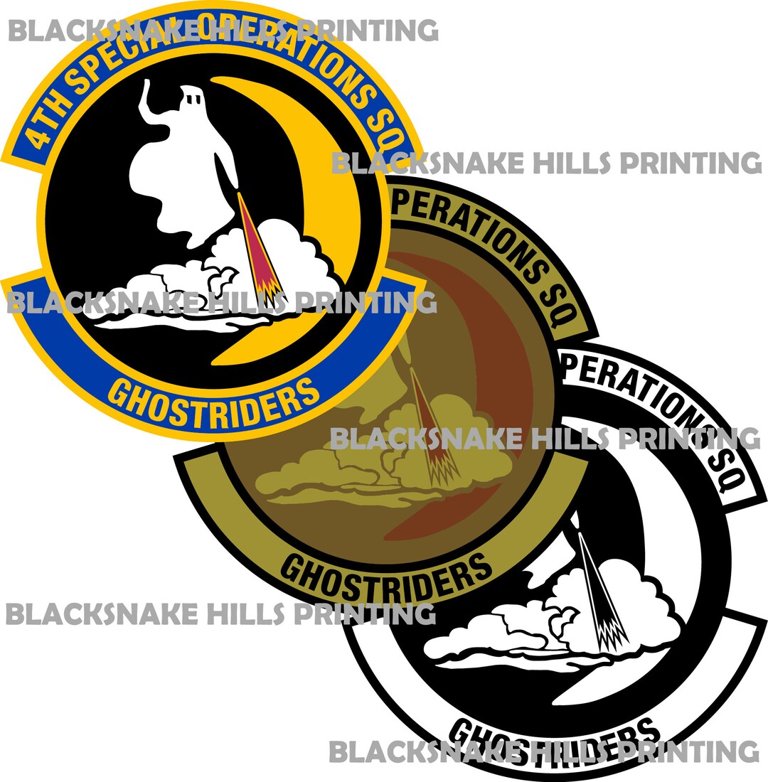 4th Special Operations Squadron Patch Vector Image Files .ai - Etsy