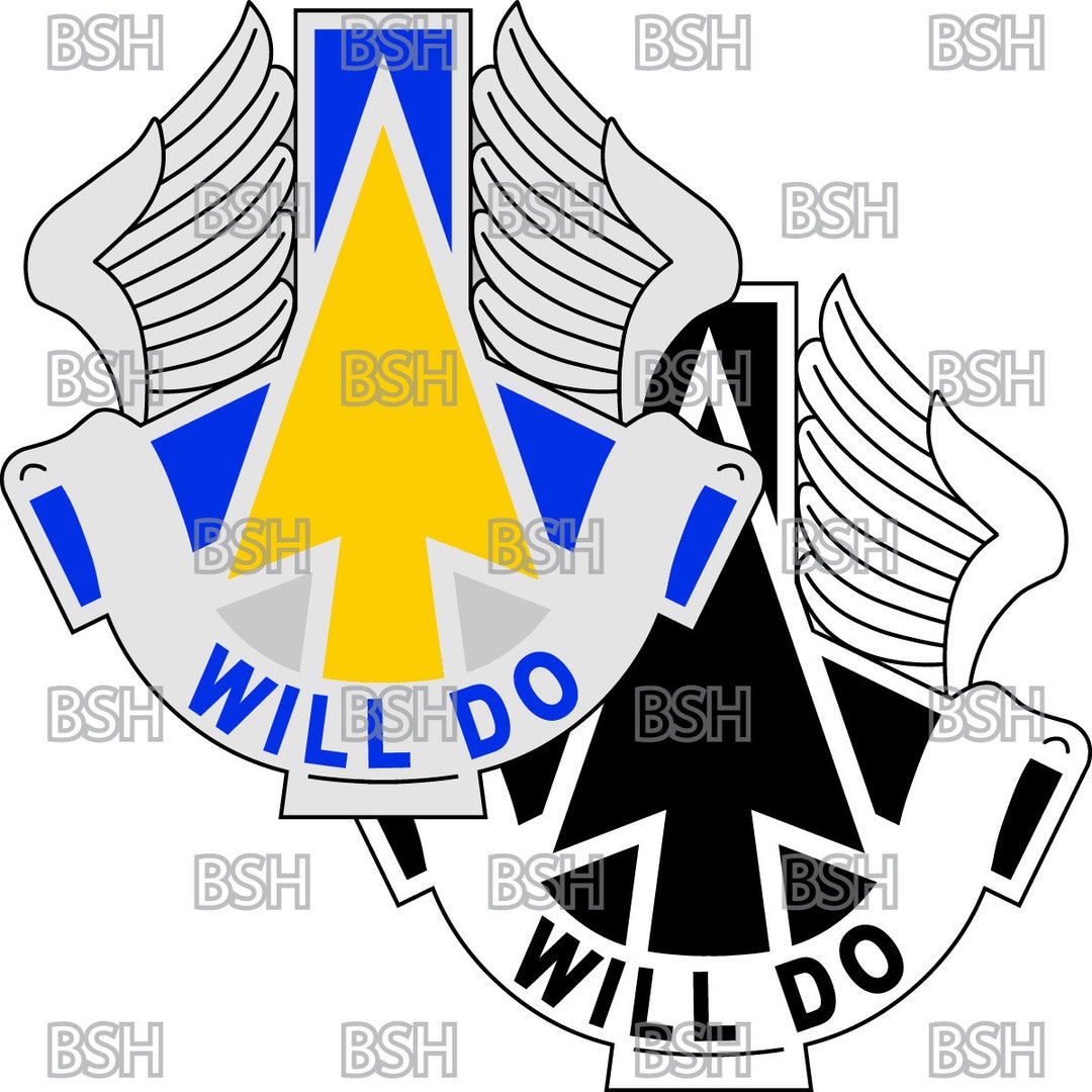 110th Aviation Brigade Insignia Vector Image Files .ai, .pdf, .eps ...