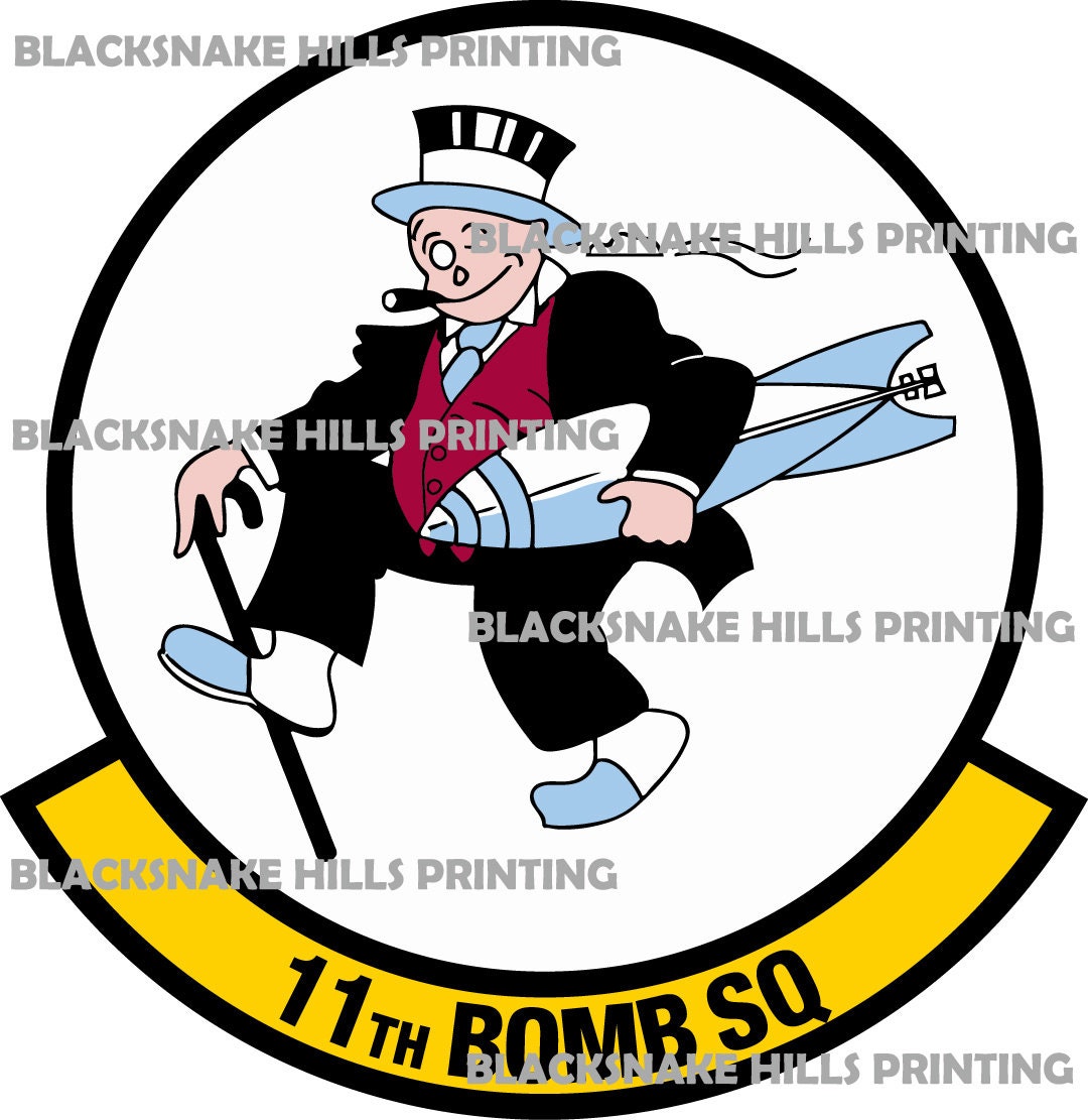 11th Bomb Squadron Patch Vector Image Files .svg, .pdf, .ai, & .eps ...