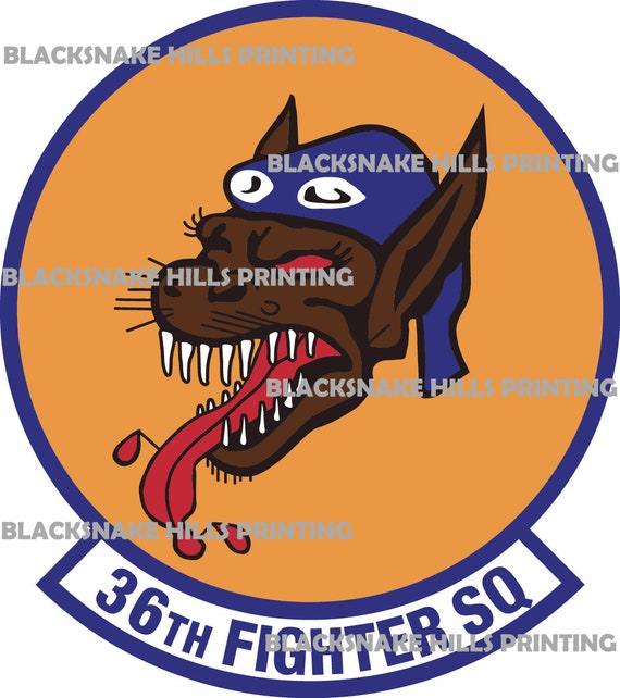 36th Fighter Squadron Patch Vector Files EPS and AI Formats - Etsy