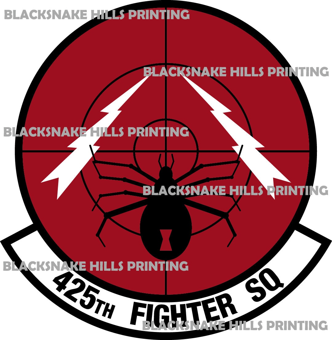 425th Fighter Squadron Patch Vector Files EPS and AI Formats - Etsy