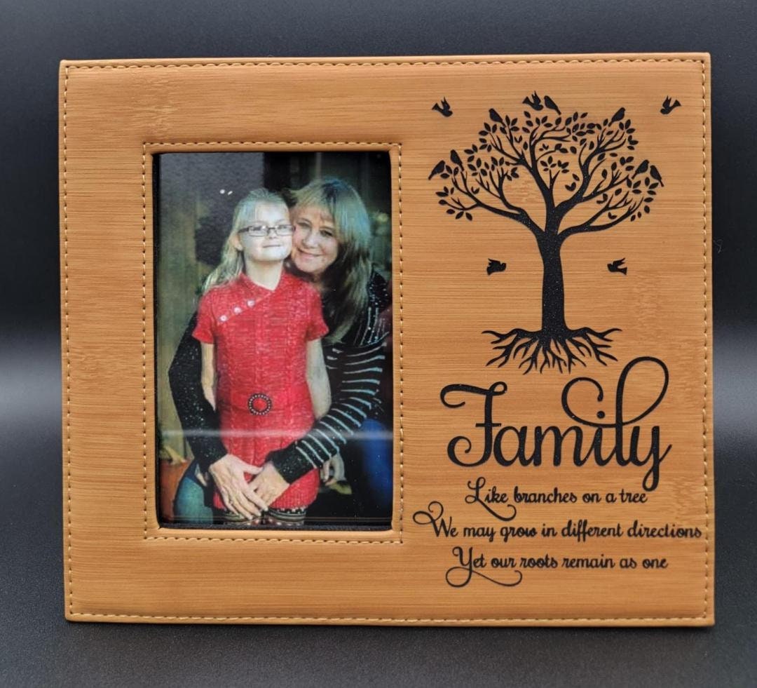 Personalized Picture Frame 4x6 Custom Photo Frame Family - Etsy