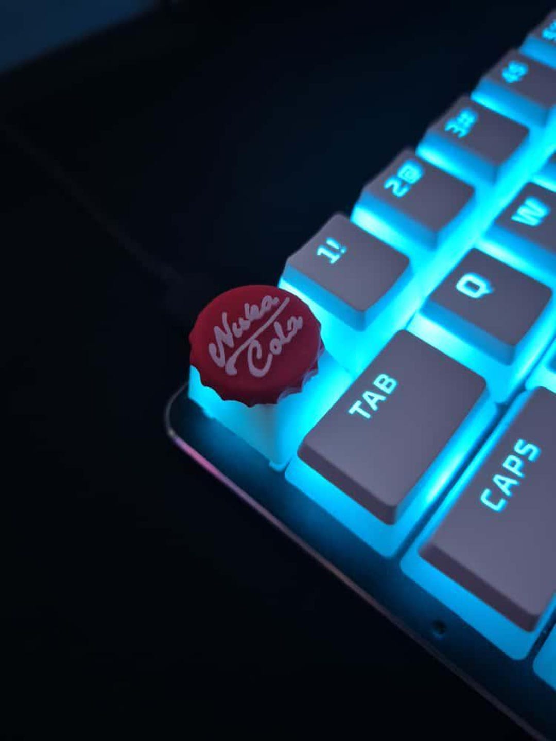Nuka Cola Keycap 3D Printed – Custom Cherry MX Mechanical Keyboard ...