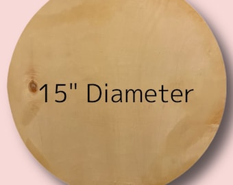 Circle Laser Cut Out Wood Shape Craft Supply Woodcraft Cutout - Etsy