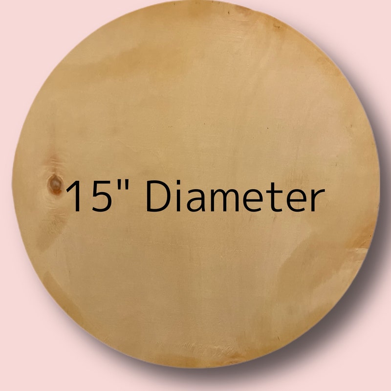 Wood Disc - Etsy