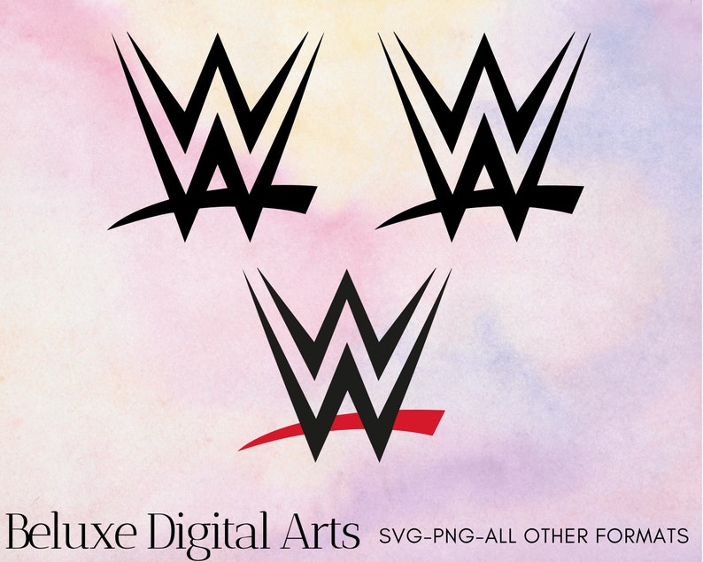 SVG PNG WWE Print Decal High Quality Digital File Download Only Cricut ...