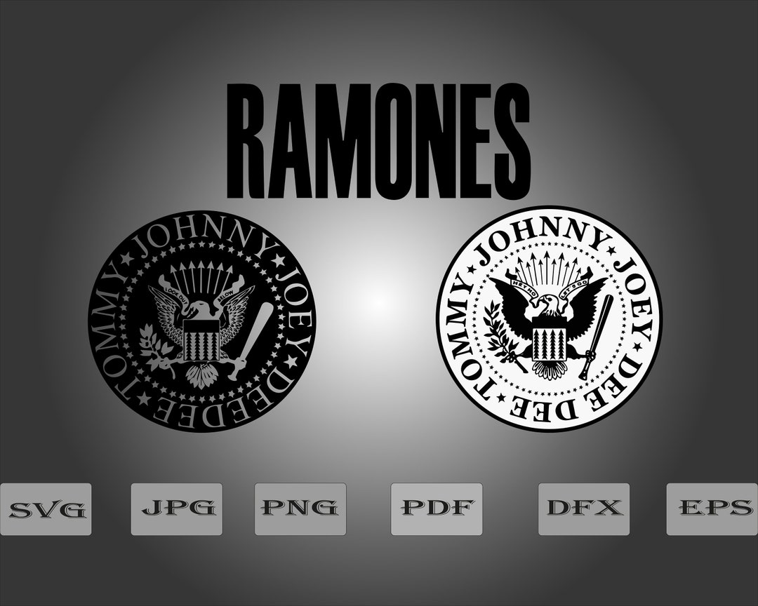 Ramones Files Svg Png Music Brand Group Svg Png Files - Etsy