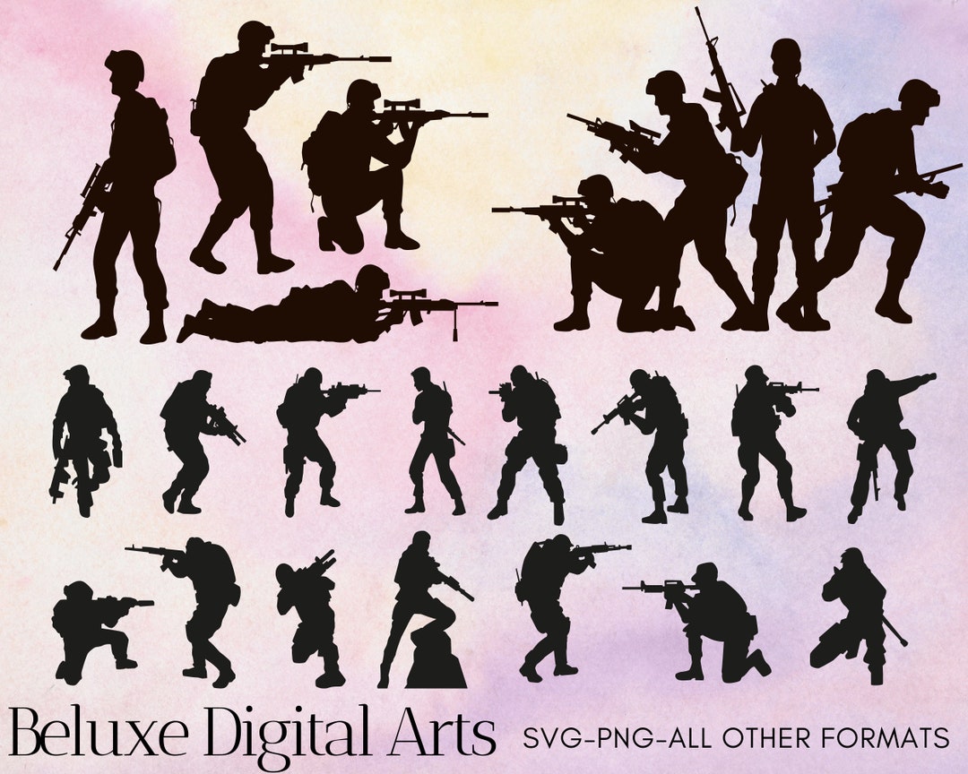 Soldier Svg Png Bundle War Svg Png Soldier Stickers Soldier Cricut ...