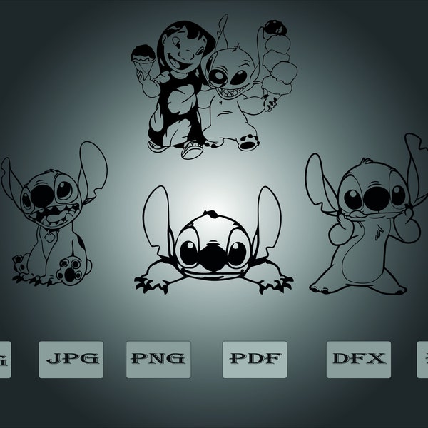 Stitch for Lasercut - Etsy