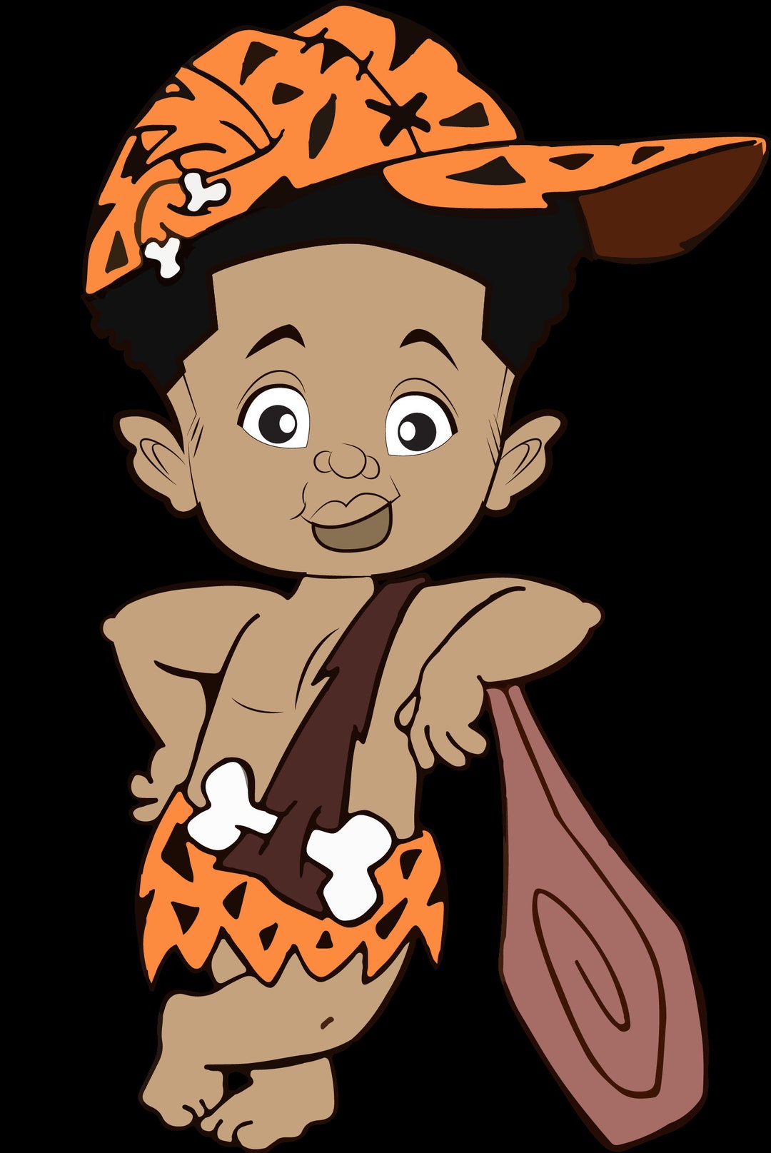 African American Flintstones Bam Bam - Etsy