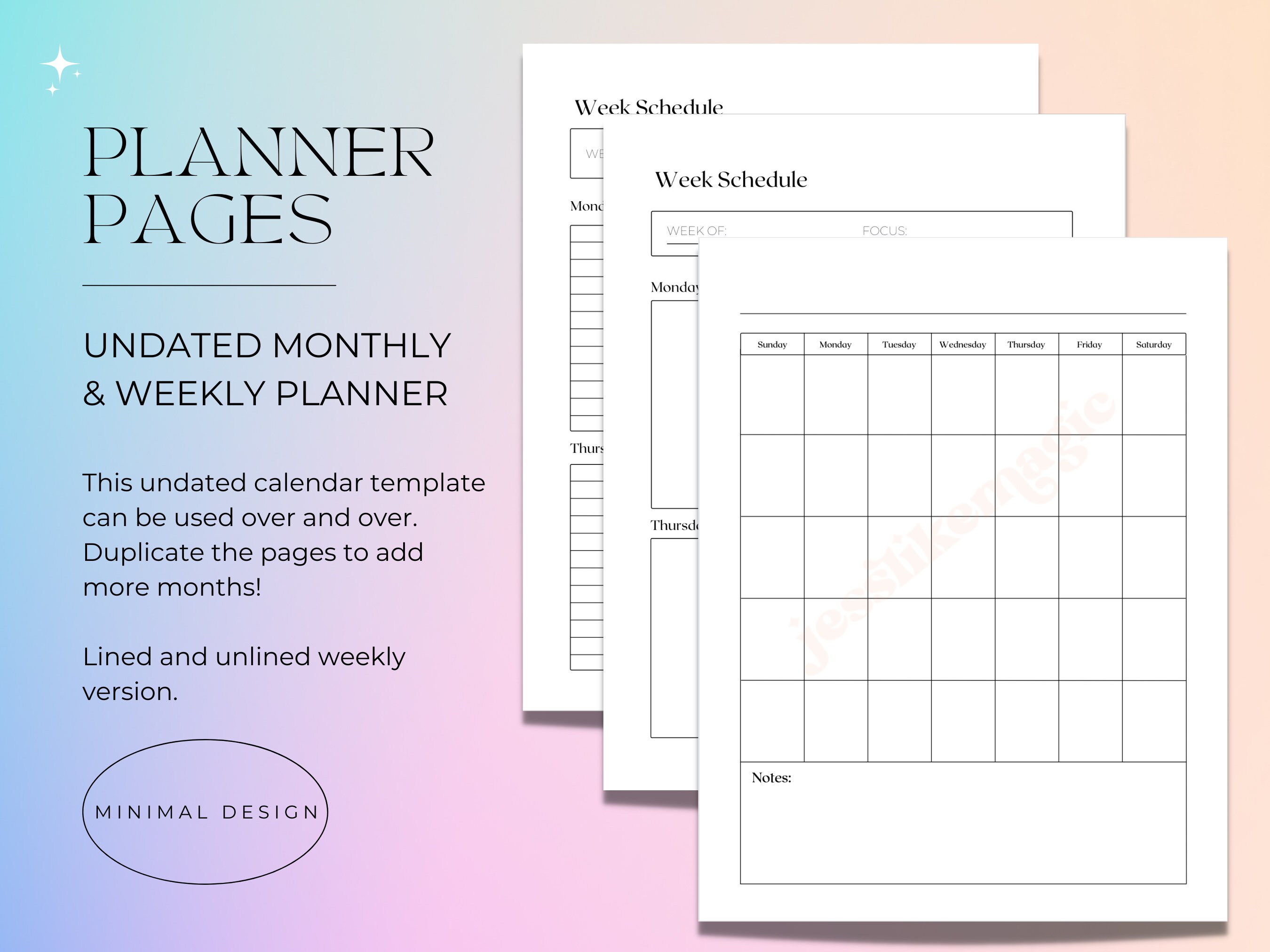 Freelance Project Planner | Printable and Digital | Creative Brief ...