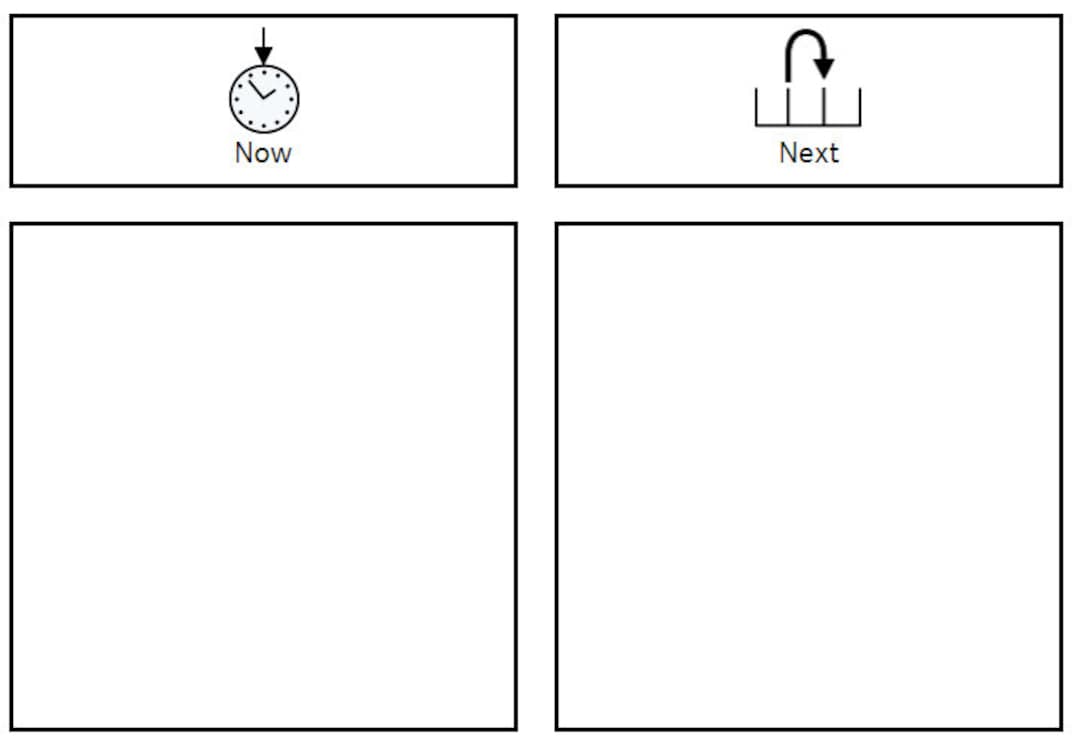 Now Next Board and Symbols Visuals for People With Autism - Etsy Canada