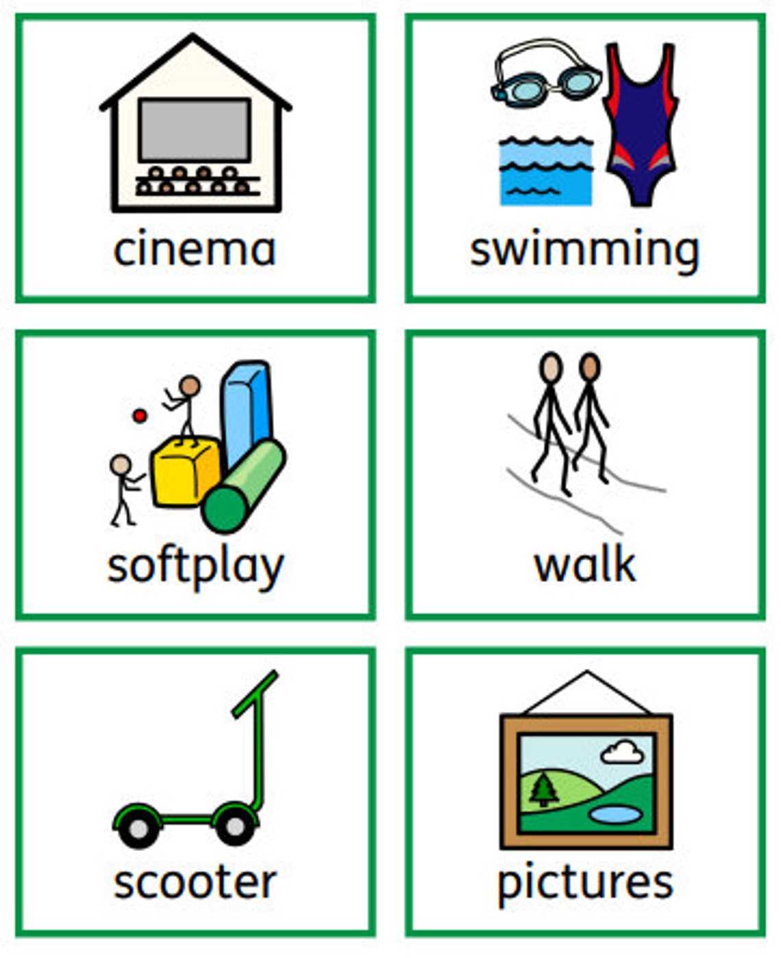 Now Next Board and Symbols Visuals for People With Autism - Etsy Canada