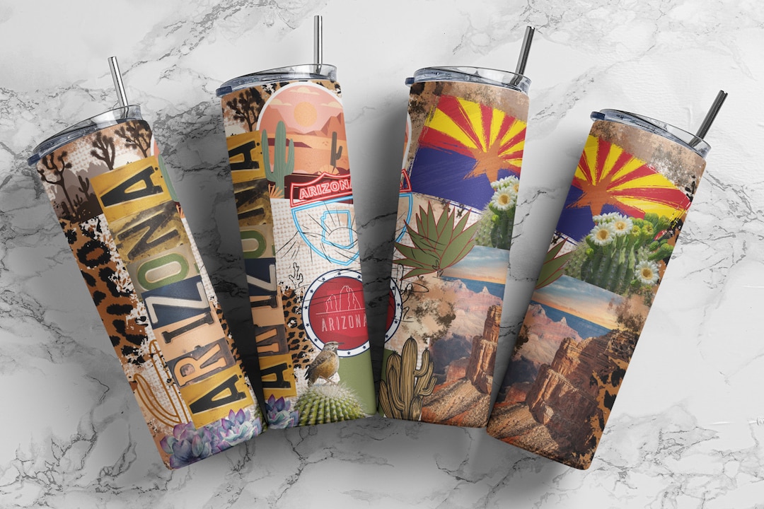 Arizona Tumbler, Arizona, US States, Travel, Tourist Gifts, Tumblers ...