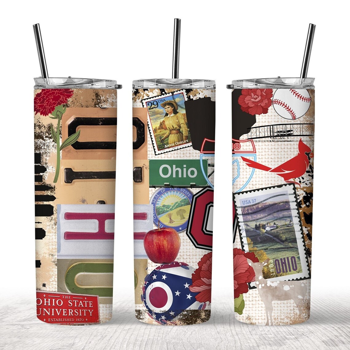 Ohio Tumbler, Ohio State, US States, Travel, Gifts, Gifts for Anyone ...