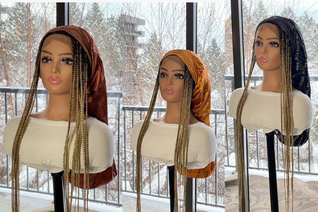 NC4 Luxury Satin Long Bonnet - Etsy