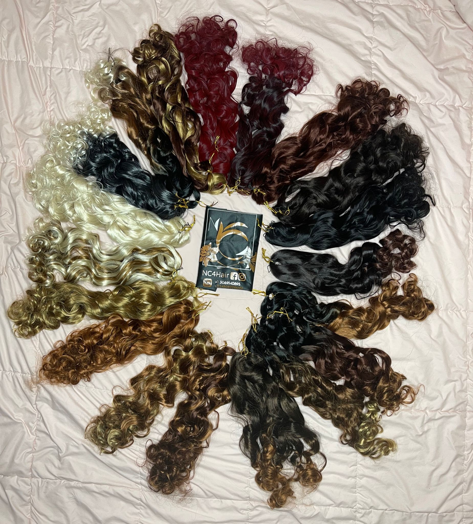 Luxury Spanish Curl Braiding Hair - Etsy