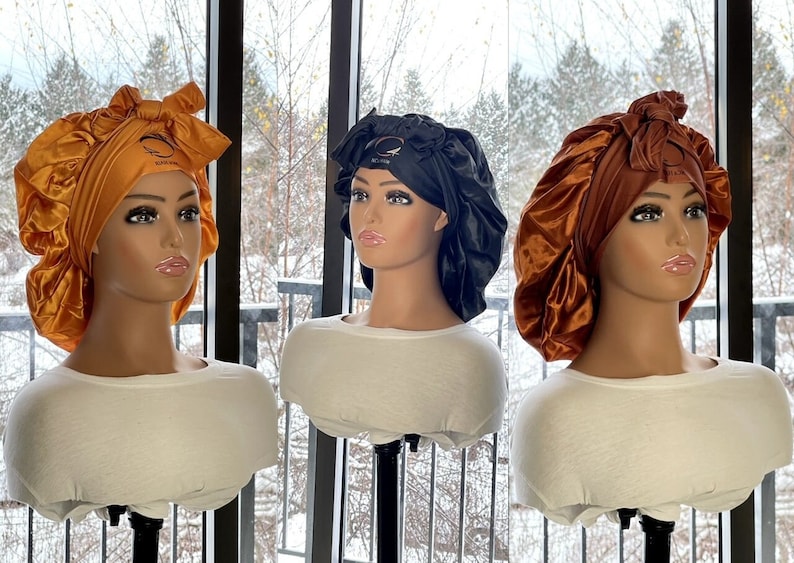 NC4 Double Satin Bonnet - Etsy