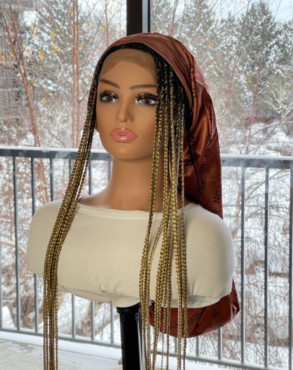 NC4 Luxury Satin Long Bonnet - Etsy