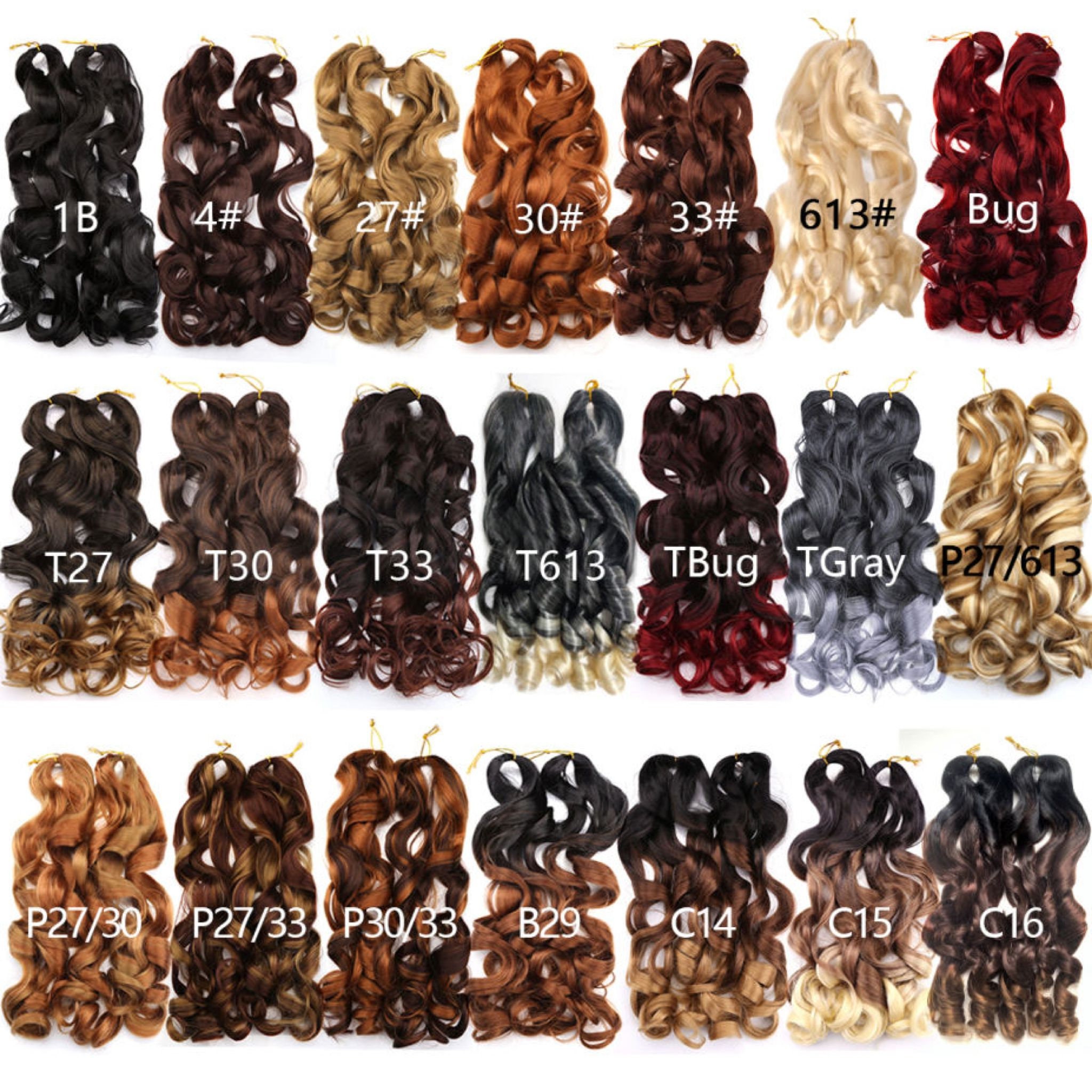 Luxury Spanish Curl Braiding Hair - Etsy