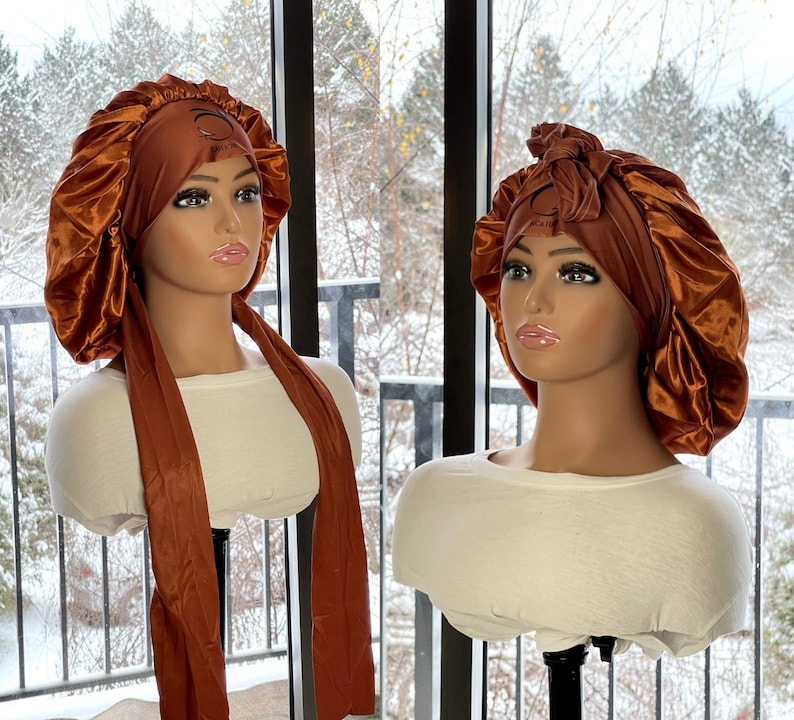 NC4 Double Satin Bonnet - Etsy