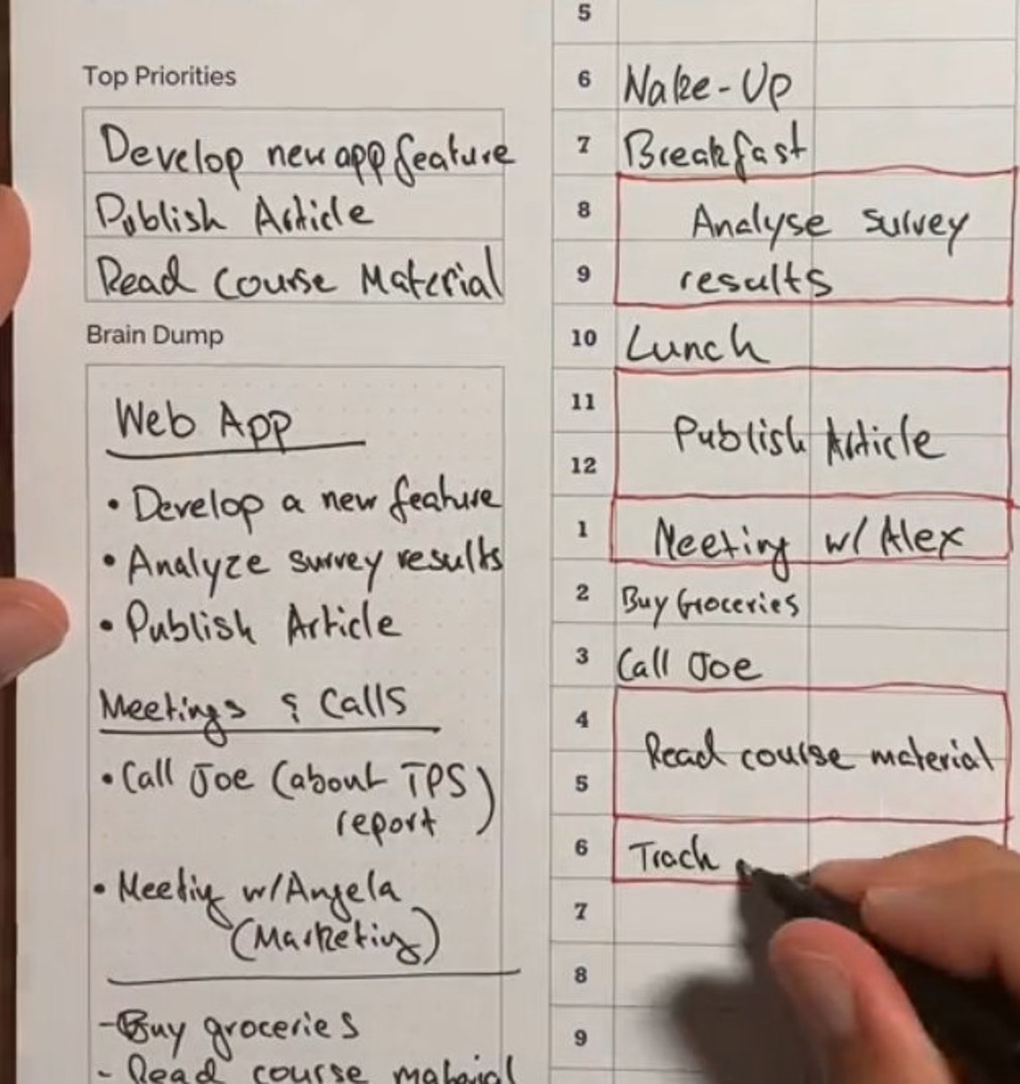 Printable Timebox Daily Planner to Boost Productivity - Etsy