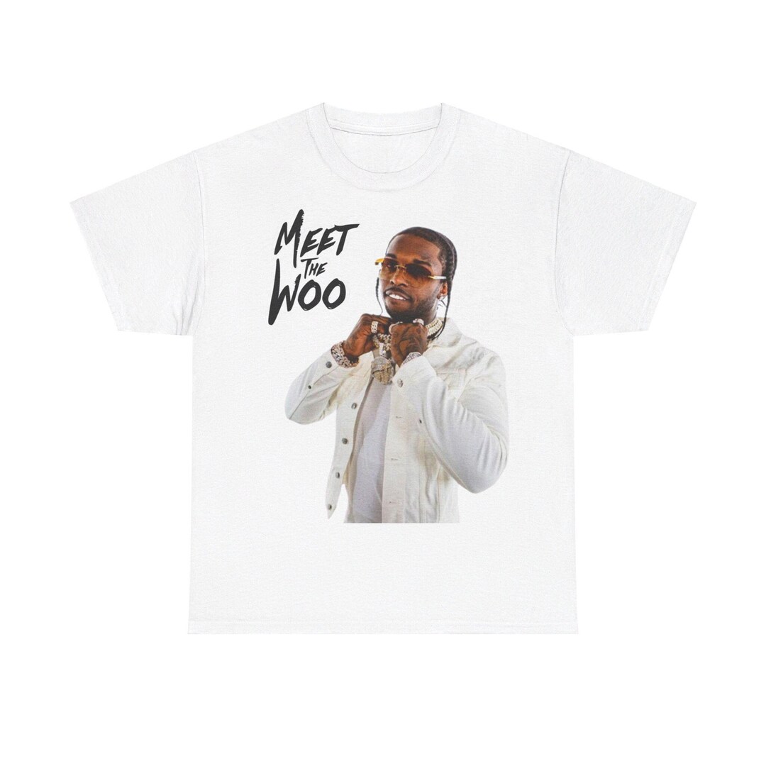 Pop Smoke Shirt, Pop Smoke MEET THE WOO HipHop Urban Premium Shirt ...