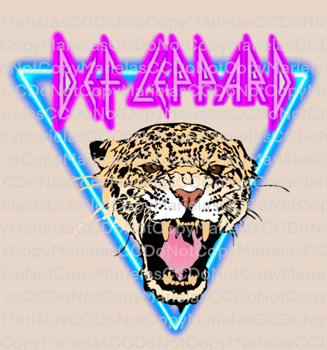 Def Leppard Sub Design - Etsy