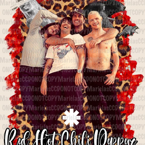 Red Hot Chili Peppers Svg - Etsy