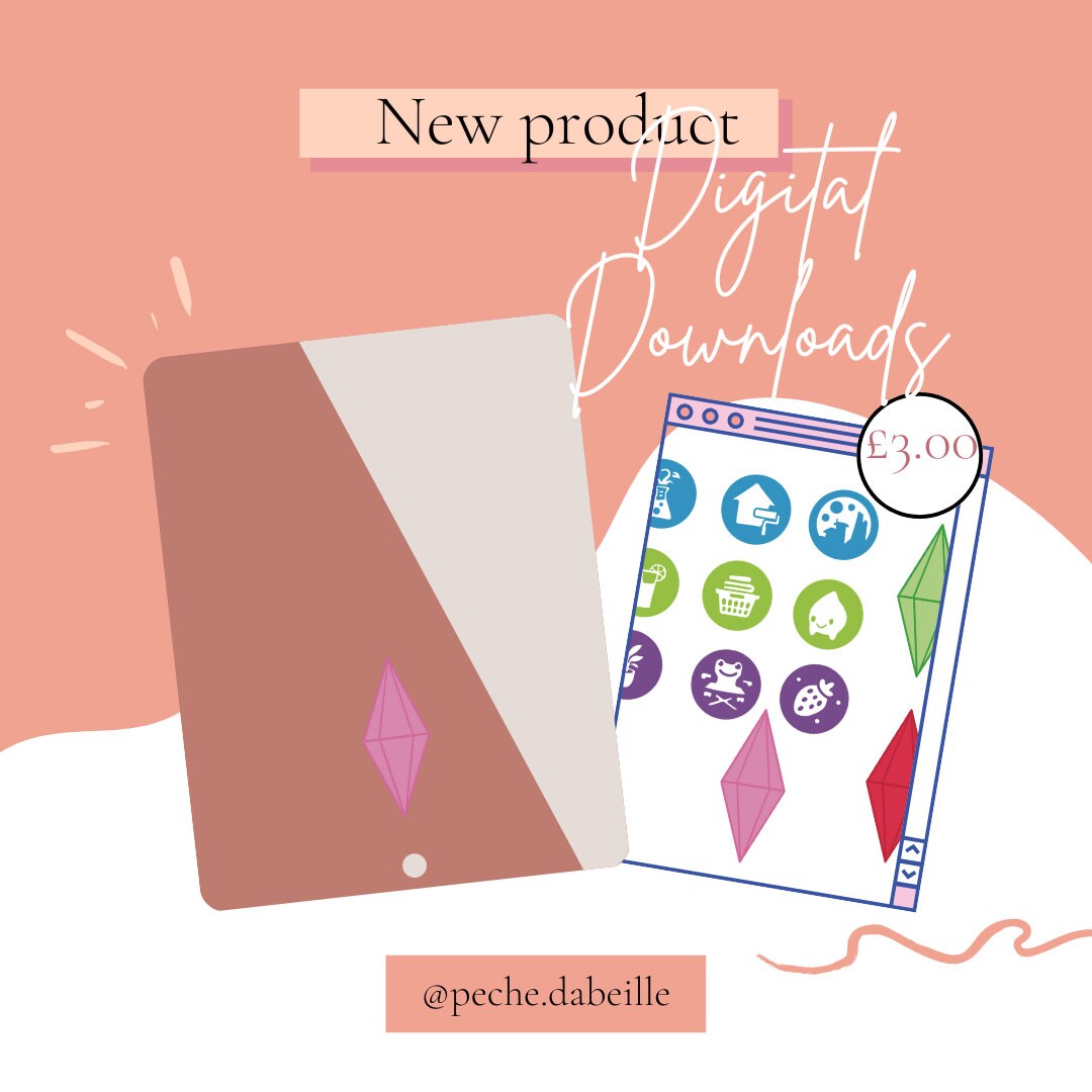Sims 4 Icons Digital Download Bundle - Etsy