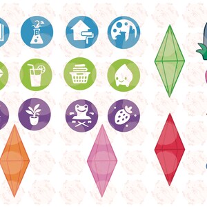 Sims 4 Icons Digital Download Bundle - Etsy