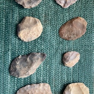 Group of 8 Ancient Stone Blades and Scrapers - Etsy