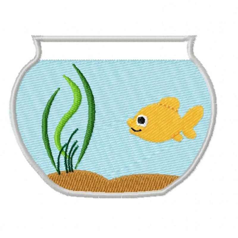 Bowl With Goldfish Design - Etsy
