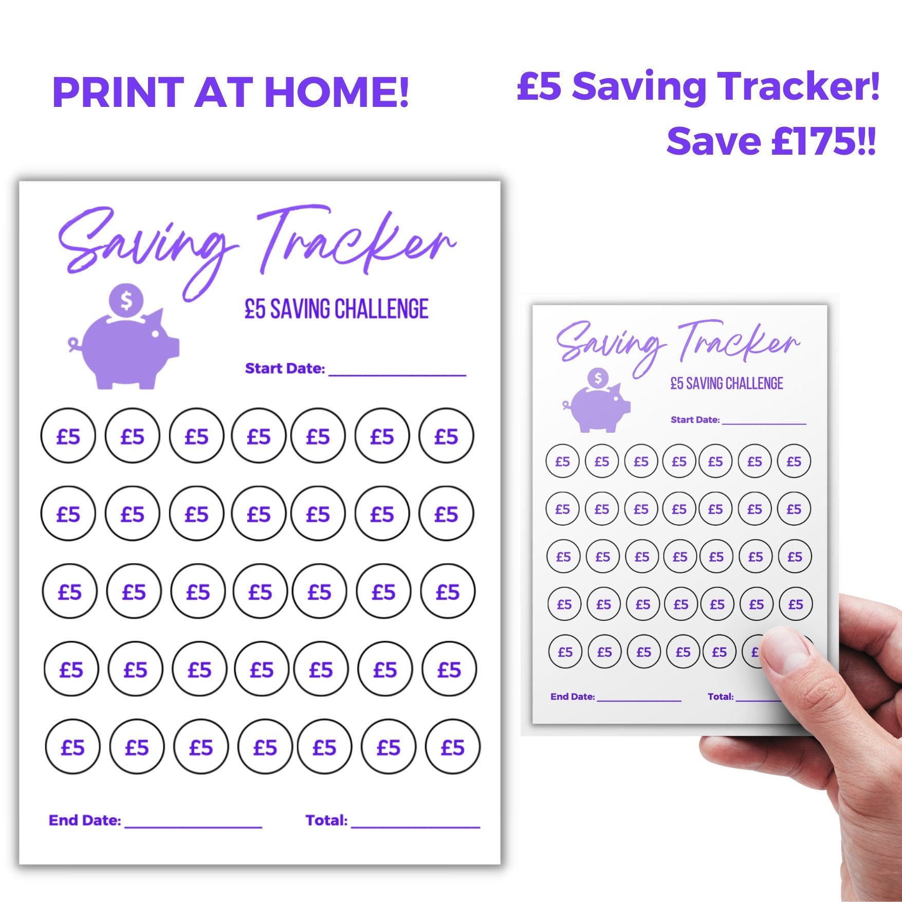 5 Pound Saving Challenge Printable Download Saving Tracker Saver Saving 5-pound-saving-challenge-printable-download-saving-tracker-saver-saving