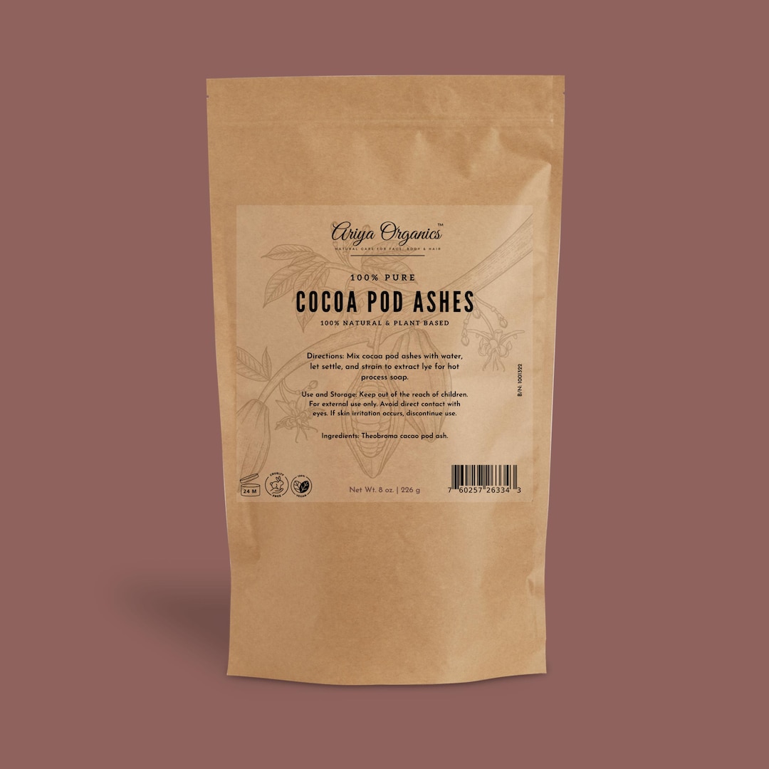 Ariya Organics 100% Cocoa Pod Ashes - Etsy