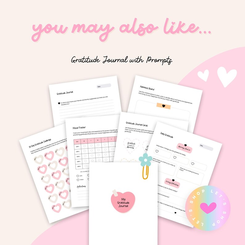 Self Love Journal With Prompts, PLR Resell, Positive Affirmations ...