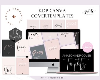 Canva Lined Flower Journal 20 Editable Templates for - Etsy