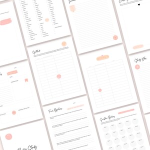 Bible Study Journal Printable, PLR Resell, Faith Prayer Daily ...